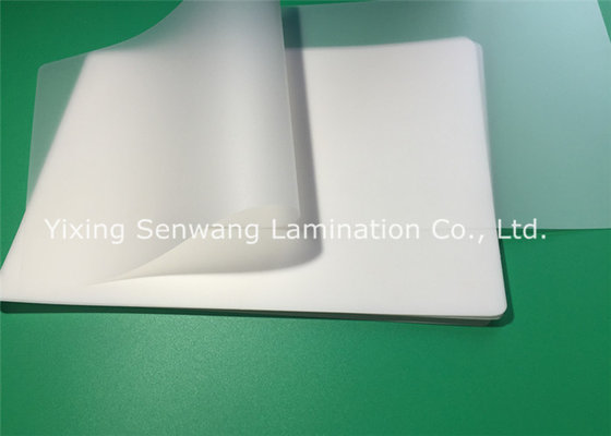 Hot Matte Lamination Film Waterproof 3 Mil Laminating Sheets Anti Scratch Protection