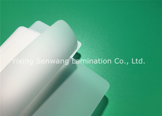 Hot Matte Lamination Film Waterproof 3 Mil Laminating Sheets Anti Scratch Protection