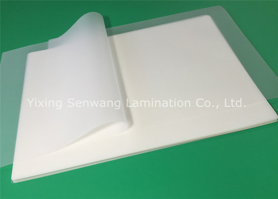 80 Mic Matte Lamination Film A4 Laminating Sheets With 1/8 " Round Corner