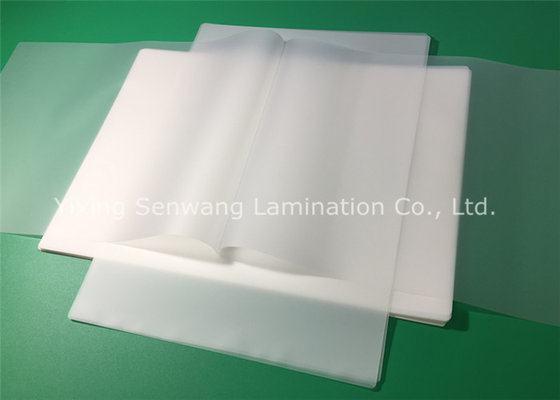 Heat Polyester Laminating Film A3 , Matte Laminate Sheets 75 Mic Thinkness