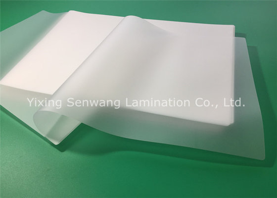 Heat Polyester Laminating Film A3 , Matte Laminate Sheets 75 Mic Thinkness