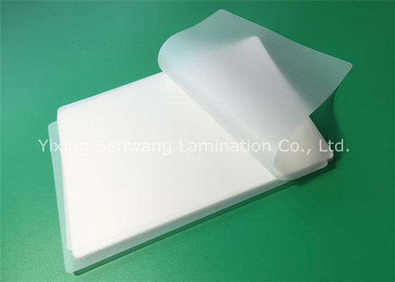 154x216 MM Matte Lamination Film A5 , Translucent Laminating Sleeves Pouches