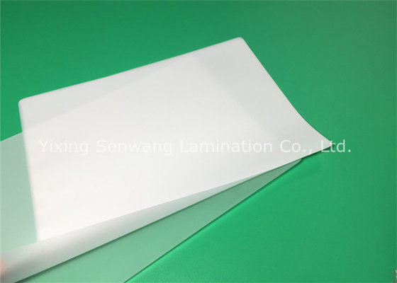 Matte Frosted 100 Micron Laminating Pouches Letter Size Corrosion Resistant
