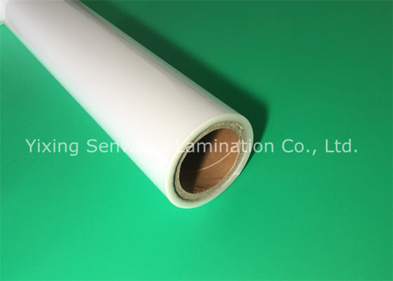 58 MM Core Glossy Roll Laminating Film , Hot Clear Laminate Roll Anti Altering