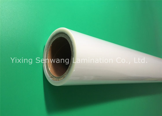 58 MM Core Glossy Roll Laminating Film , Hot Clear Laminate Roll Anti Altering