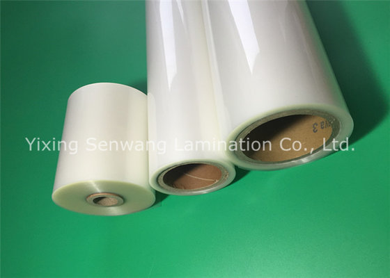 High Transparency PET Laminating Film Roll Anti Vandalism With Glue EVA