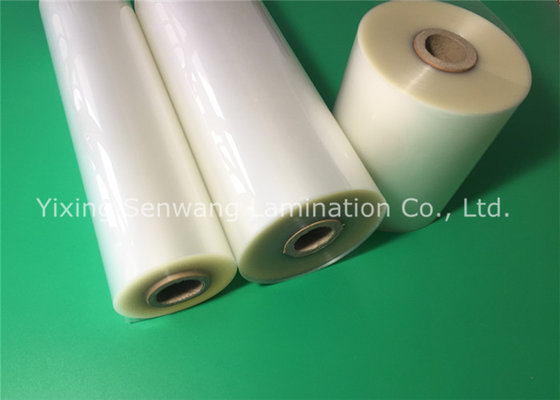 High Transparency PET Laminating Film Roll Anti Vandalism With Glue EVA
