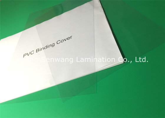 Glossy Book PVC Binding Covers A4 0.20 mm Thickness For Business Reports