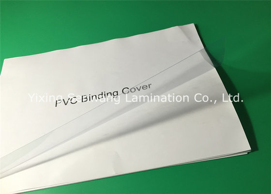 Glossy Book PVC Binding Covers A4 0.20 mm Thickness For Business Reports