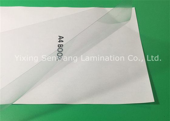 Transparent Binding Covers 0.14mm , Rigid Book Report Cover PVC Sheet