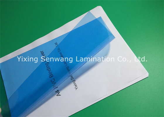 Colorful Clear Binding Covers A3 , Plastic Report Covers 0.1-0.3 mm Thickness