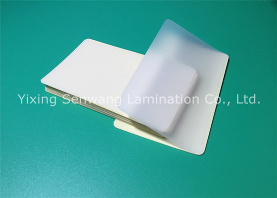 Business Cards Sticky Back Laminating Pouches 5 Mil Anti Scratch Protection