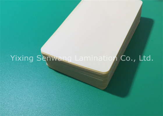 Hot Sticky Back Laminating Film , 75 Micron Lamination Pouches Business Card Size