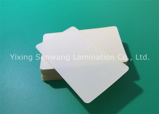 Hot Sticky Back Laminating Film , 75 Micron Lamination Pouches Business Card Size