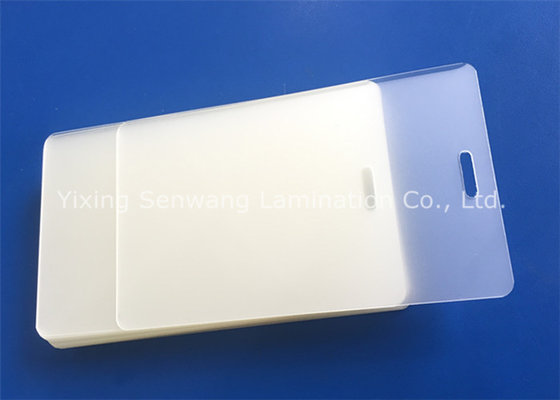 Moisture Barrier Matte Slotted Laminating Pouches 100 Micron Thickness