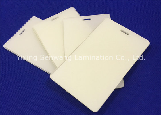 Punched Laminating Pouches Film , ID Badge Laminating Pouches 5 Mil