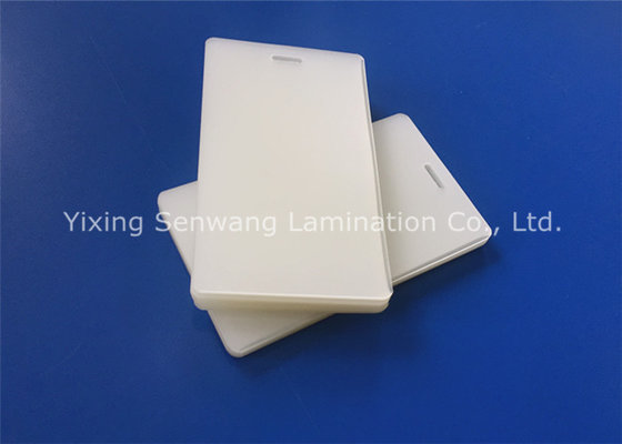 Moisture Proof Slotted Laminating Pouches 125mic 150 Micron For Luggage Tags