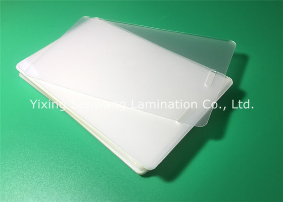 PET Film Slotted Laminating Pouches Laminate Sheets For Photos Moisture Barrier