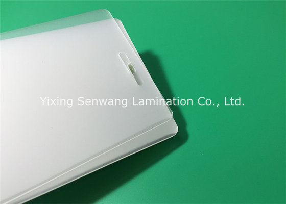 Glossy Slotted Laminating Pouches 175micron 150 Micron Thickness 65X110 MM
