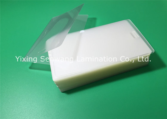 I sacchetti di laminazione trasparenti da 125 micron di resistenza della crepa con le scanalature