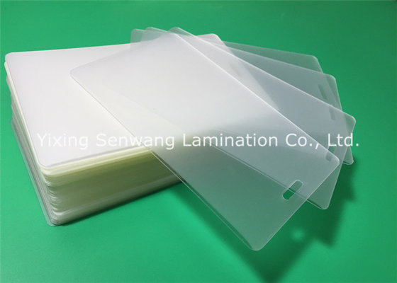 I sacchetti di laminazione trasparenti da 125 micron di resistenza della crepa con le scanalature