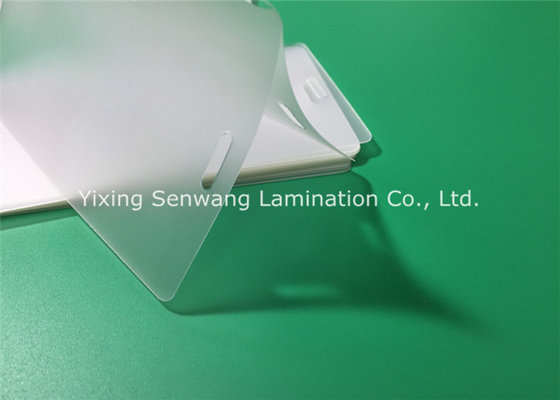 Punched Laminating Pouches 10 Mil , 250 Mic Thickness Thermal Laminating Sheets