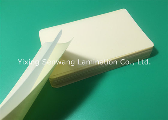 Card Hot Laminating Pouches 5 Mil Sticker Laminate Sheets Anti - Altering