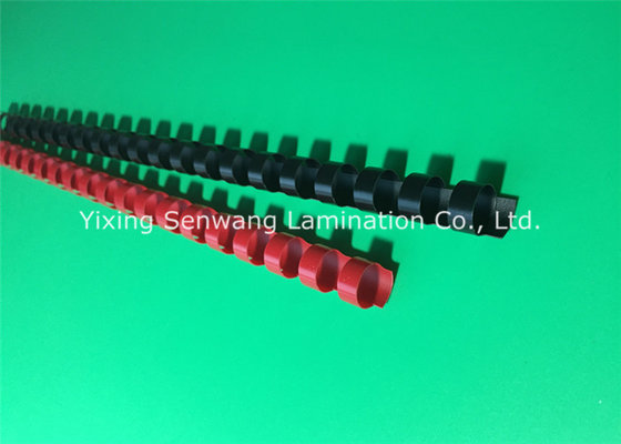 Colorful 1/2 Inch Wire Binding Combs 100Pcs / Box With Flexible Teeth