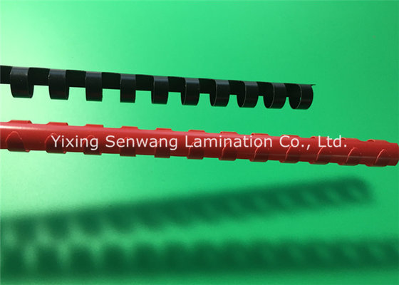 Colorful 1/2 Inch Wire Binding Combs 100Pcs / Box With Flexible Teeth