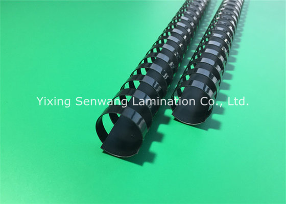 22MM Black Plastic Spiral Binding Combs For Documents / Presentations