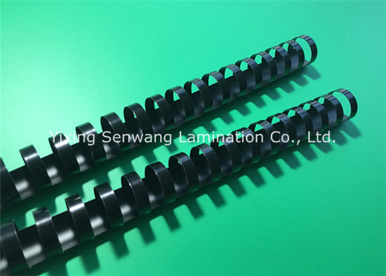 22MM Black Plastic Spiral Binding Combs For Documents / Presentations