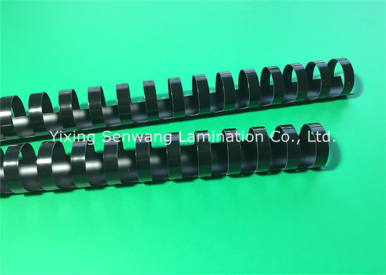 22MM Black Plastic Spiral Binding Combs For Documents / Presentations