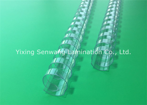 A4 Paper 22mm Clear Binding Combs Plastic Material Bind Up To 450 Sheets