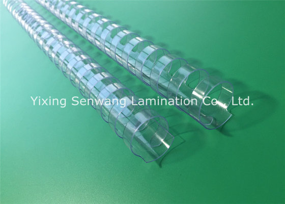 A4 Paper 22mm Clear Binding Combs Plastic Material Bind Up To 450 Sheets