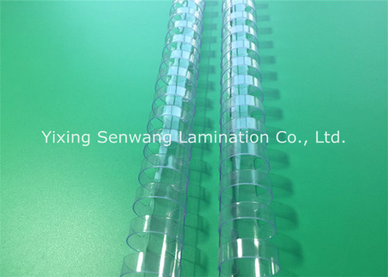 A4 Paper 22mm Clear Binding Combs Plastic Material Bind Up To 450 Sheets