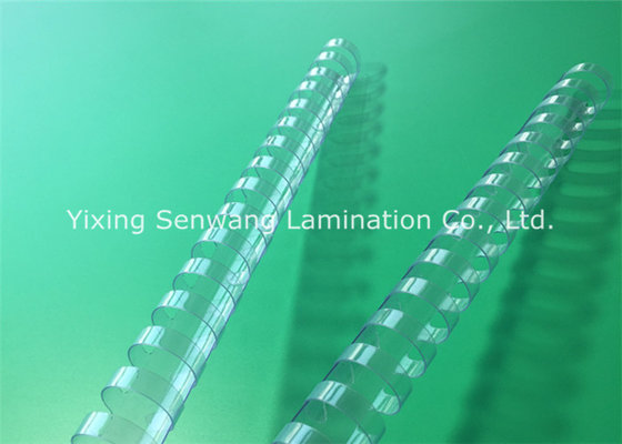 A4 Paper 22mm Clear Binding Combs Plastic Material Bind Up To 450 Sheets