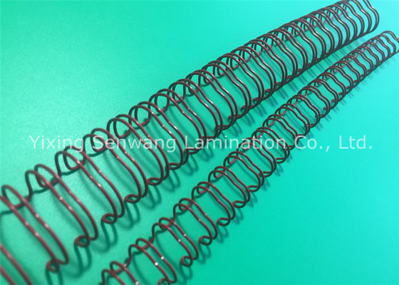 Products Catalogs Red Double Wire O Binding With 100 Pages Paper 1/2"