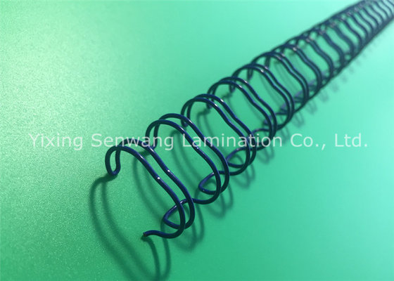 Il grippaggio a spirale del doppio cavo del ciclo del metallo pettina le pagine sicure del documento di 12.7mm