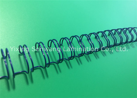 Il grippaggio a spirale del doppio cavo del ciclo del metallo pettina le pagine sicure del documento di 12.7mm