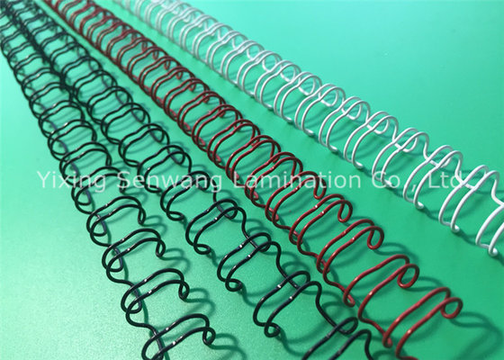 Firm Material Colored Double Loop Wire 6.4mm 180 Flat Page Fixing