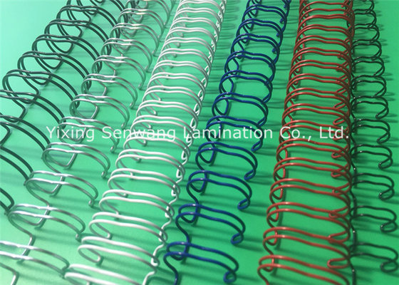 Books Custom Colorful Double Loop Wire O Binding Spirals 3 1 Pitch