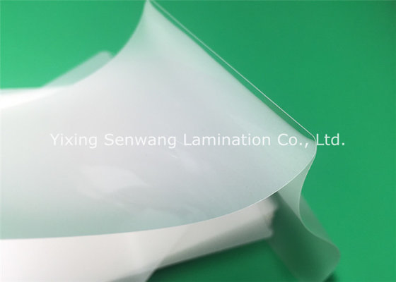 100pcs per film plastico di laminazione caldo 125micron dei sacchetti del pacchetto chiaramente