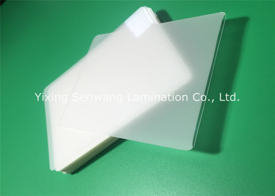 100pcs per film plastico di laminazione caldo 125micron dei sacchetti del pacchetto chiaramente