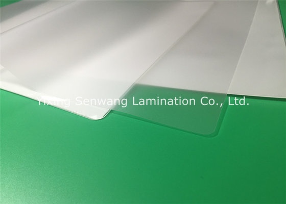 Transparent Thermal Lamination Film Sheets Glossy Type Corrosion Resistant