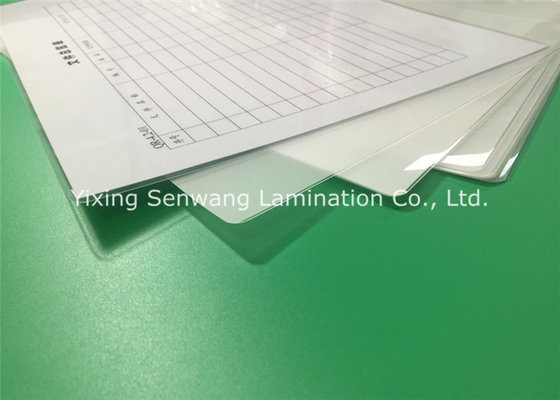 Transparent Thermal Lamination Film Sheets Glossy Type Corrosion Resistant