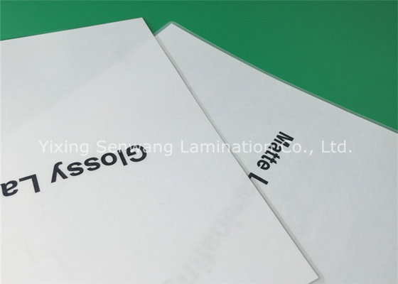Sacchetti di laminazione opachi del film A4 della laminazione i pc da 80 micron 100 per pacchetto