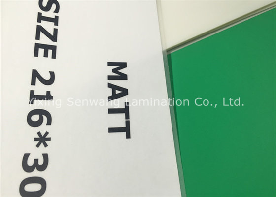 Sacchetti di laminazione opachi del film A4 della laminazione i pc da 80 micron 100 per pacchetto