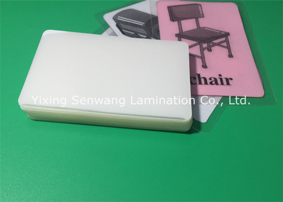 Spessore di laminazione del micron del film 60-250 del sacchetto dell'ANIMALE DOMESTICO per le carte proteggenti