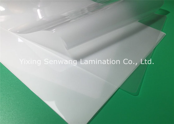 250micron 10mil  Pouch Laminating Film Glossy Lamination For Office Files