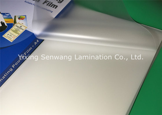 250micron 10mil  Pouch Laminating Film Glossy Lamination For Office Files
